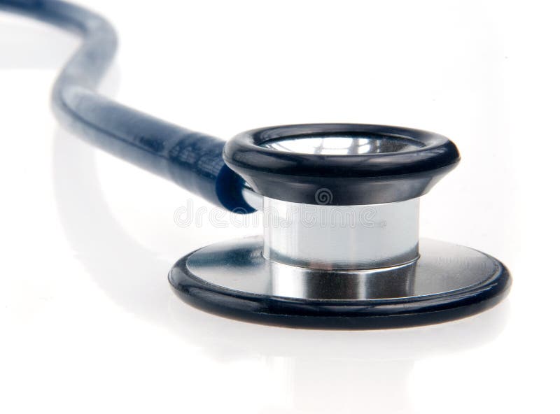 Stethoscope on white stock image. Image of medical, health - 29929729
