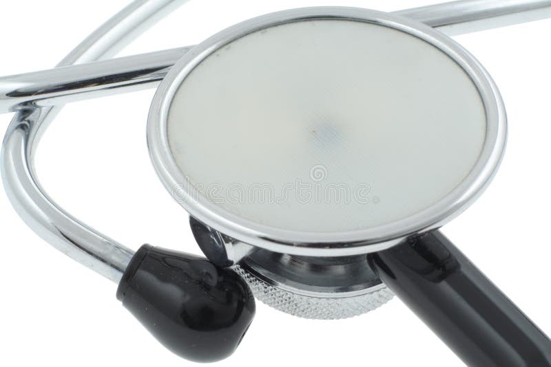 Stethoscope and real EKG stock photo. Image of exam, care - 102428