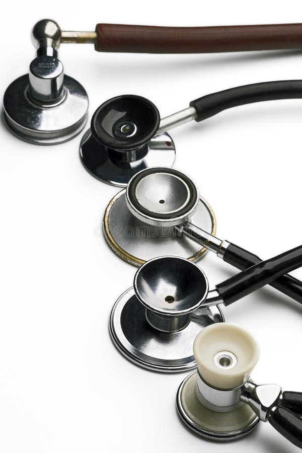 Stethoscopes stock image. Image of doctor, illness, hospital - 2198767