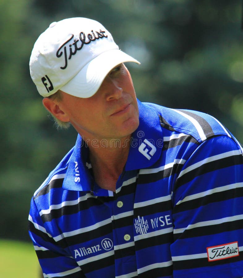 Golf pro Steve Stricker editorial photography. Image of athlete - 49056977