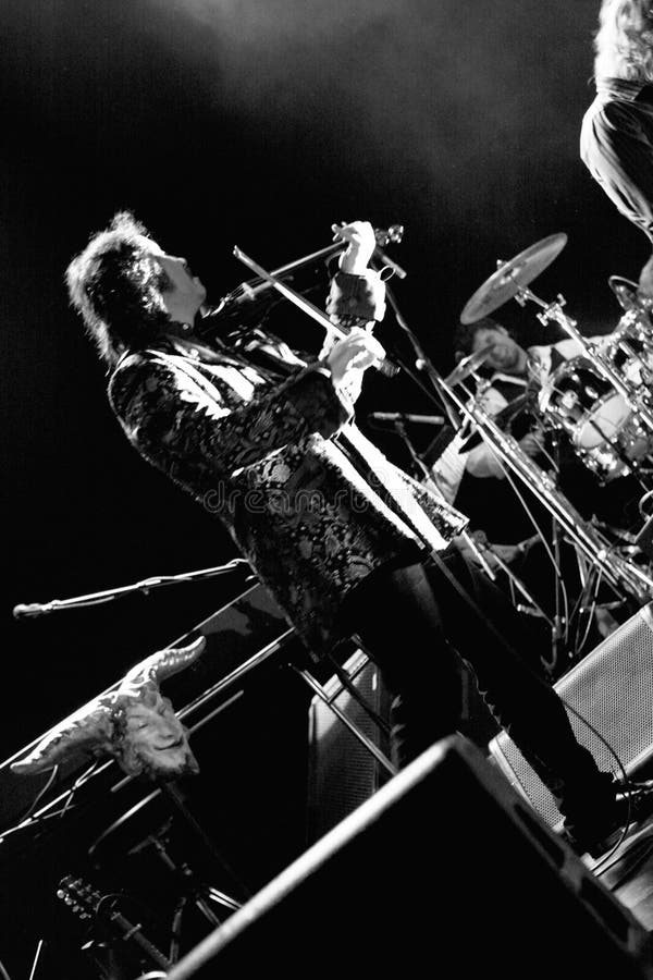 Steve Wickham of the Waterboys Live at Webster Hall NYC Editorial ...