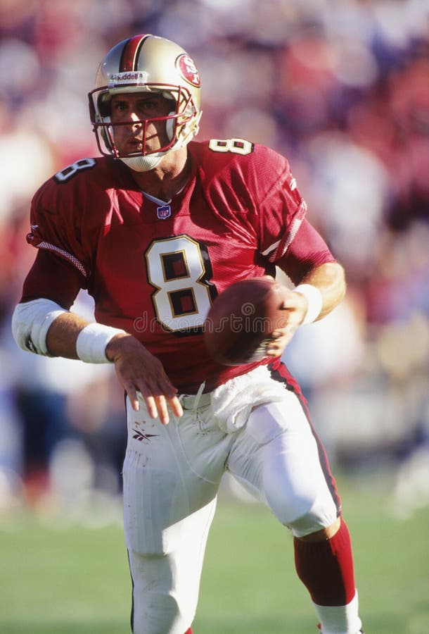 Steve Young redactionele foto. Afbeelding bestaande uit tijdens - 108564981