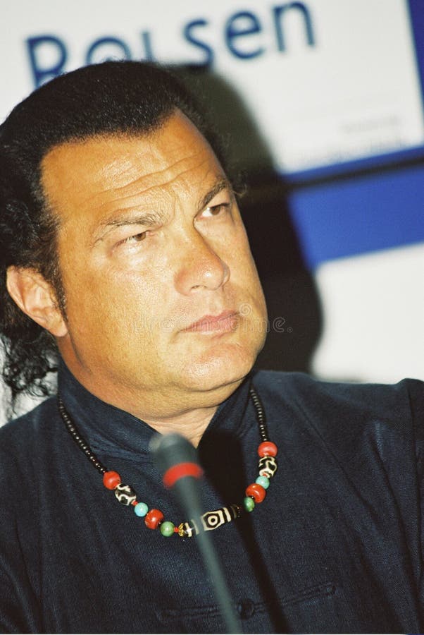 Steven Seagal editorial stock photo. Image of beauty - 13913773