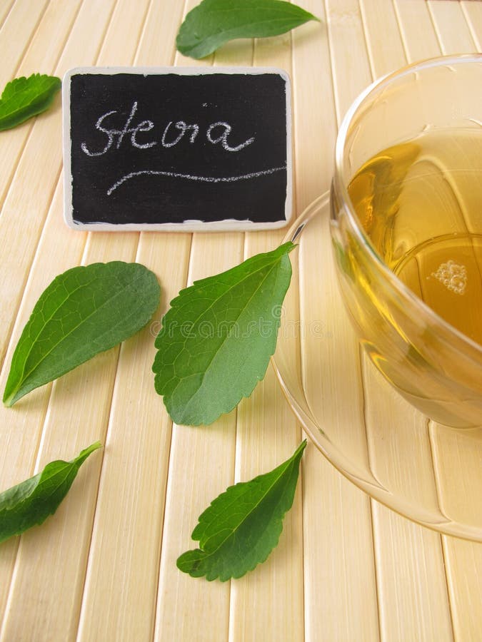 Stevia tea stock image. Image of stevia, black, lettered - 25345775