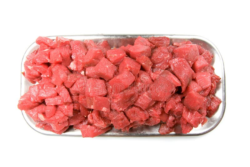 Stew Beef Cubes stock image. Image of meat, entrees, cubes - 1955617