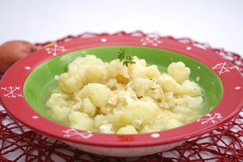 Stew of cauliflower stock image. Image of vitamins, healthy - 37203299
