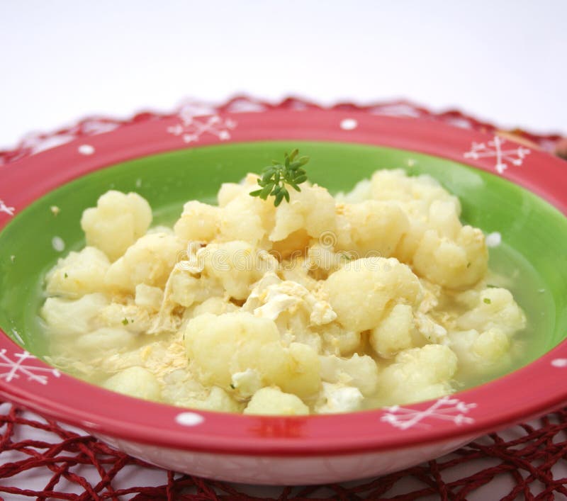 Stew of cauliflower stock photo. Image of starter, dinner - 37203436