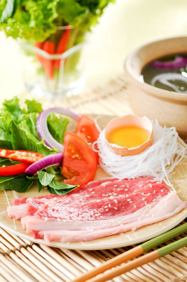 Chim chum, Thai hot pot stock photo. Image of dish, sweet - 172939336