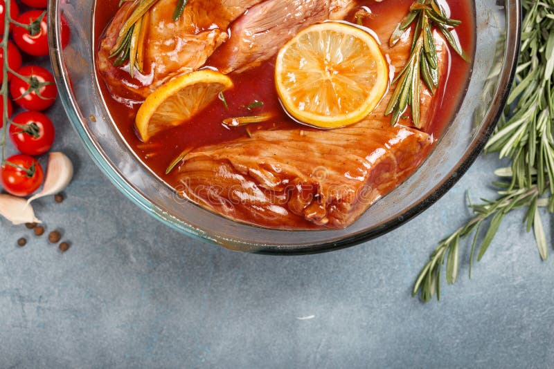 Stew Meat in the Glass Bowl on the Stone Surface Stock Photo - Image of ...