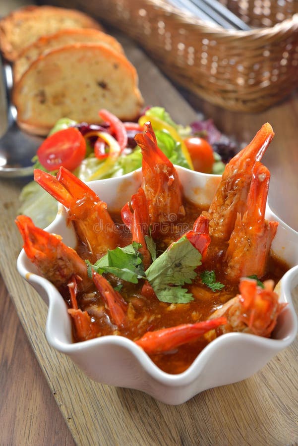 Stew prawn stock image. Image of barbeque, barbecue, dinner - 91660753
