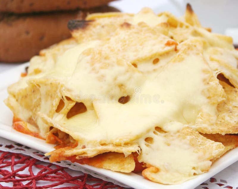 Taco ships with salsa stock photo. Image of food, chili - 37189648