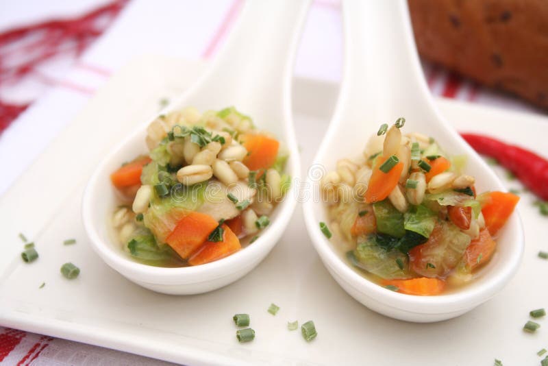 Stew of Wheat and Vegetables Stock Image - Image of lunch, fresh: 37197379