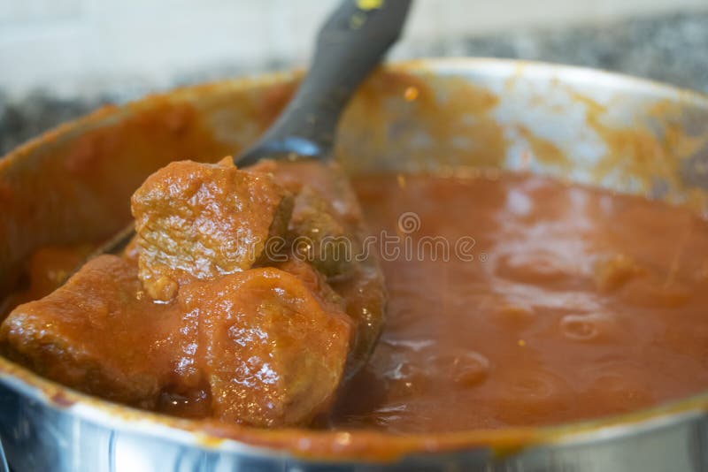 Stew wild boar stock photo. Image of chopped, wild, casserole - 81276672