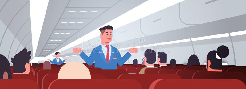 Male Flight Attendants Stock Illustrations – 184 Male Flight Attendants ...