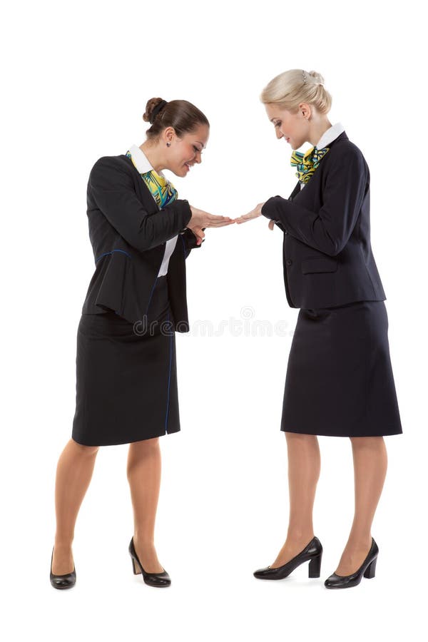 Stewardesses Show Stock Photos - Free & Royalty-Free Stock Photos from ...