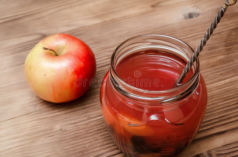 Stewed fruit compote. stock image. Image of breakfast - 117572709