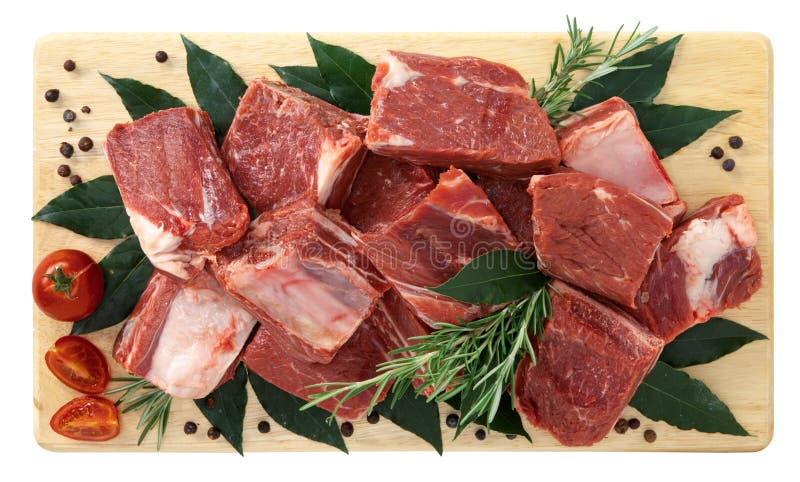 Stewed Horse Meat with Bone Stock Image - Image of plank, chopping ...