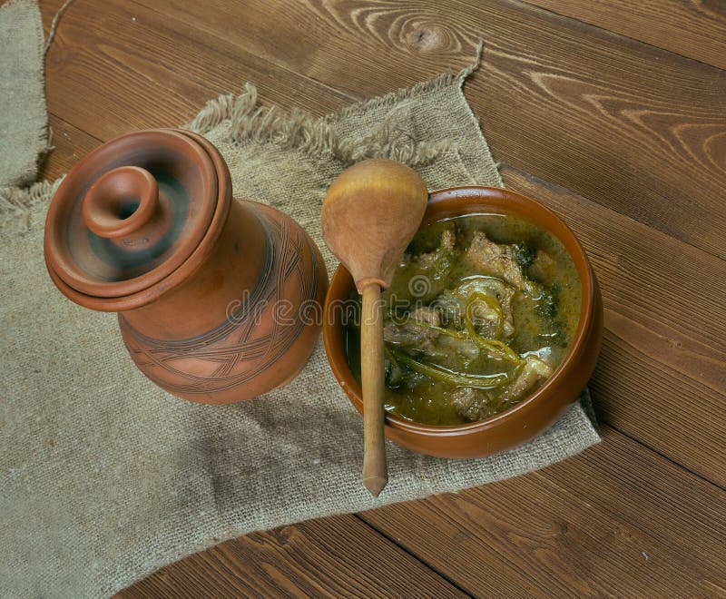 Stewed Mutton Medieval stock photo. Image of vegetable - 86598584