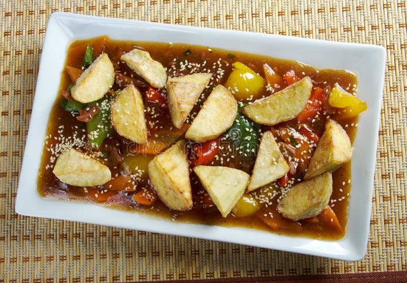 Stewed Mutton with Vegetable Stock Image - Image of gourmet, oily: 26698831