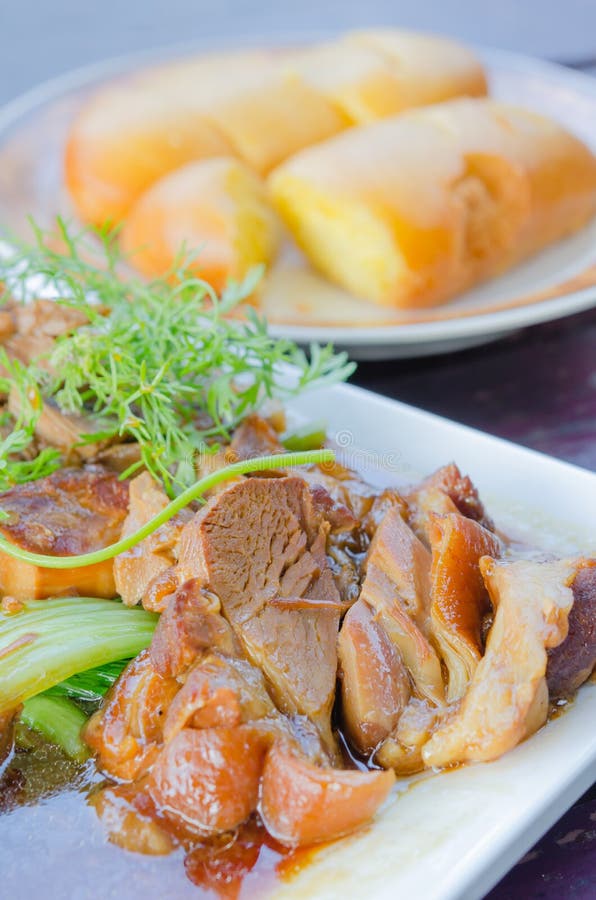 Stewed pork stock photo. Image of belly, pork, dish, food - 25961964