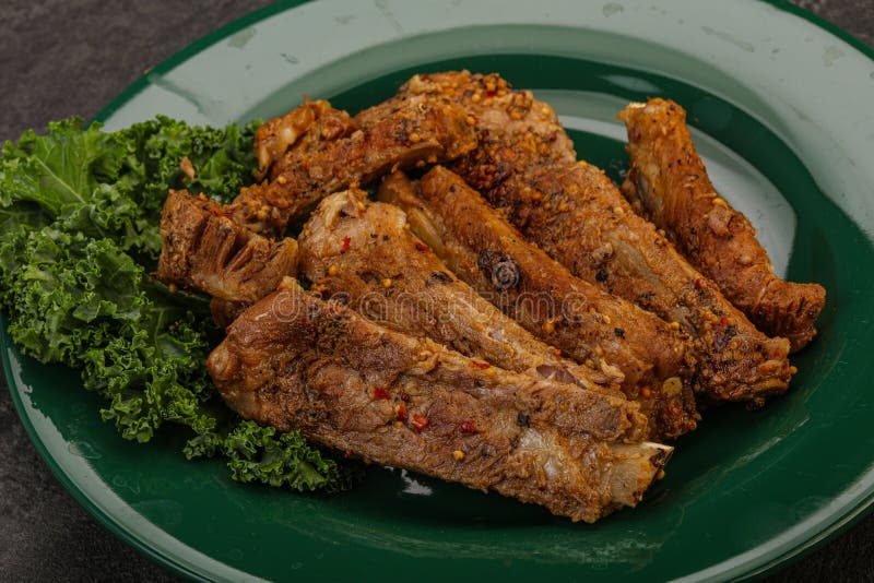Stewed Pork Ribs with Spices Stock Image - Image of chinese, gourmet ...