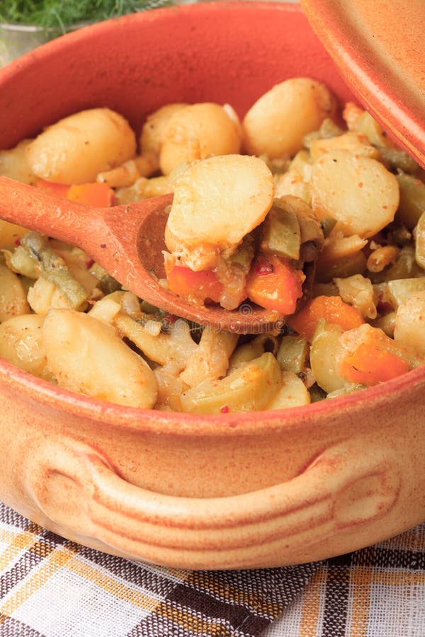 Stewed vegetables stock photo. Image of delicious, casserole - 25661768