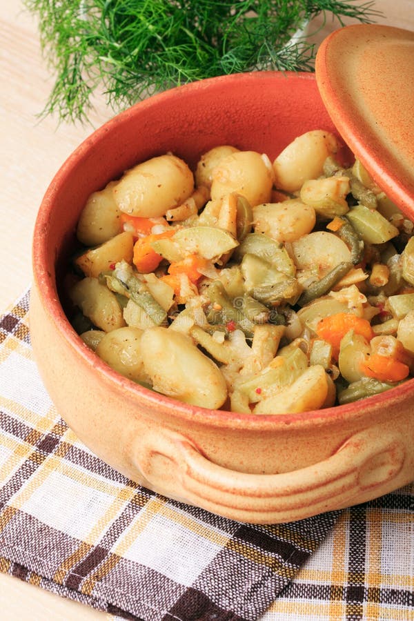 Stewed vegetables stock photo. Image of delicious, casserole - 25661768