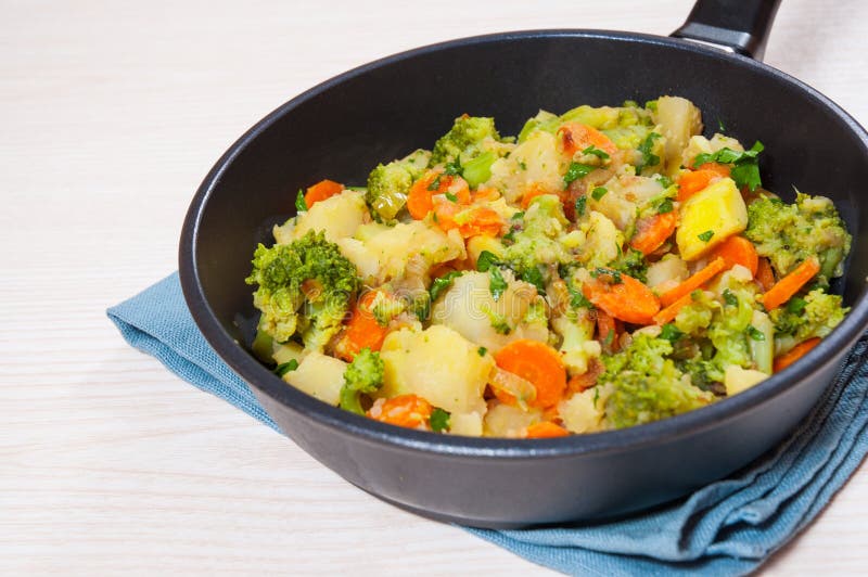 Stewed vegetables stock image. Image of delicious, gourmet - 60806255