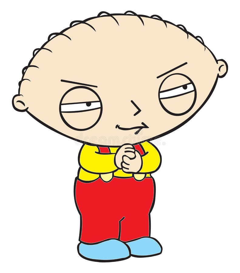 Stewie Griffin Family Guy Vector Illustration Poster Template Editorial ...