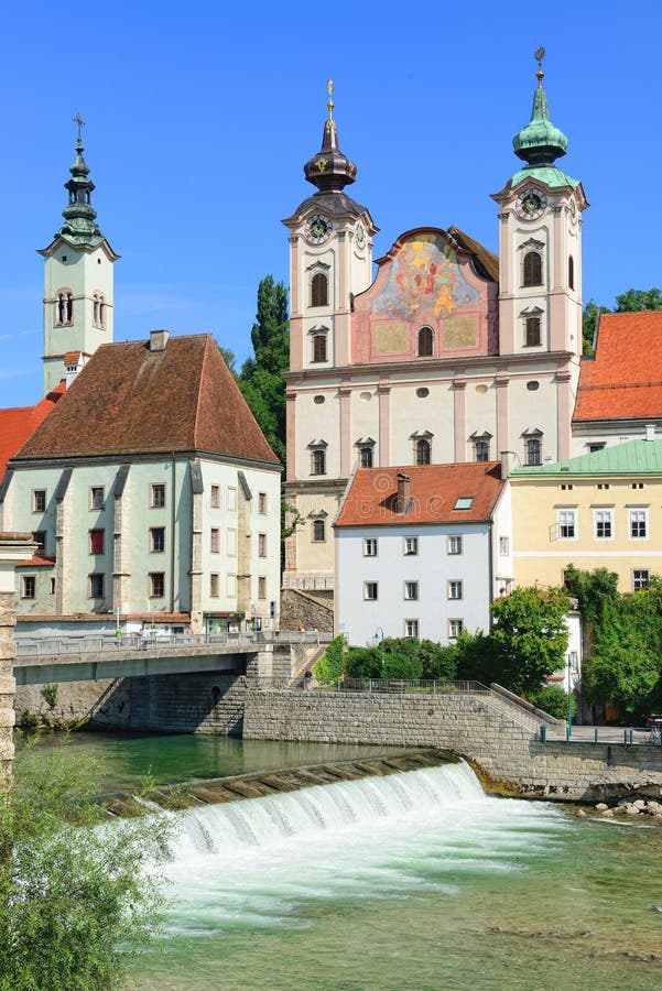 Steyr, Austria Settentrionale Fotografia Stock Editoriale - Immagine di ...