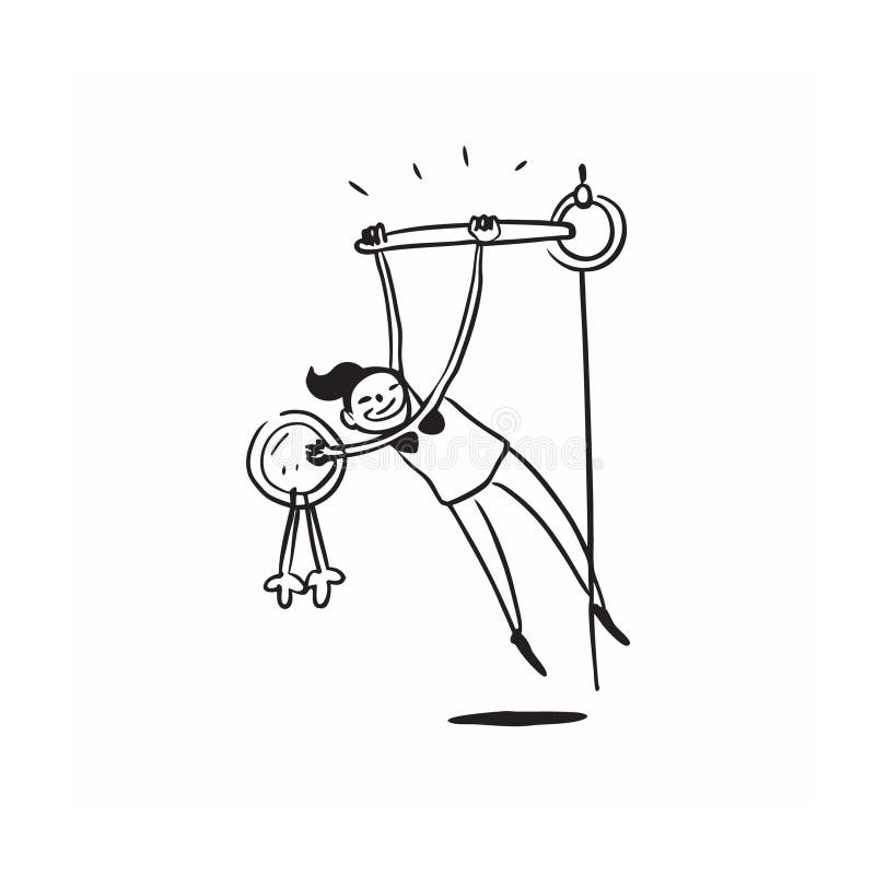 Stick Figure Circus Stock Illustrations – 184 Stick Figure Circus Stock ...
