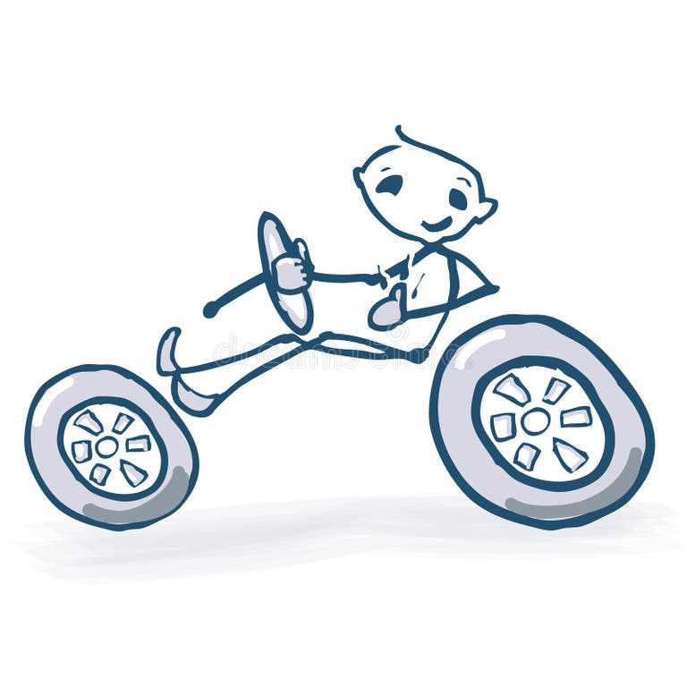 Stick Figure Driving Stock Illustrations – 324 Stick Figure Driving ...