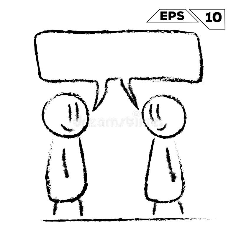 Stick People Talking To Each Other 2,800+ Stickman With Speech Bubble