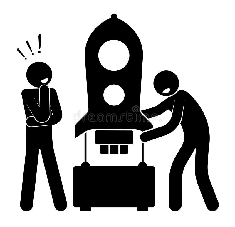 Rocket Science Stick Figure Stock Illustrations – 23 Rocket Science ...