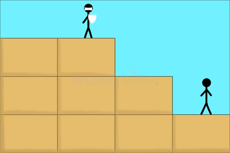 A Stick Figure with a Face Mask and Protective Shield, the Second ...