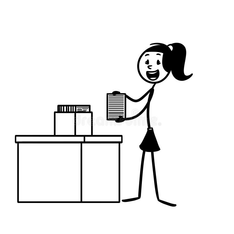 Stick Figure Interview Stock Illustrations – 178 Stick Figure Interview ...