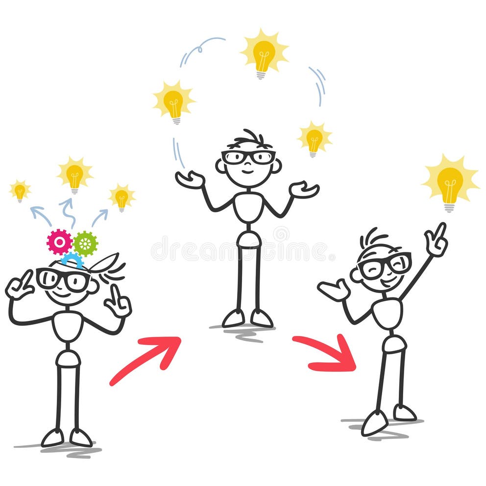 Idea Figure Stock Illustrations – 47,509 Idea Figure Stock ...