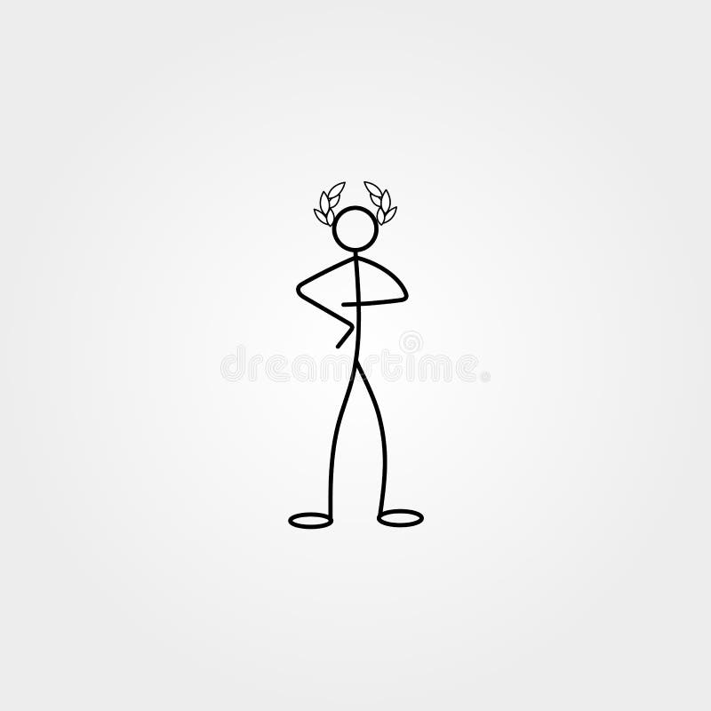 Stick Man Rome Stock Illustrations – 27 Stick Man Rome Stock ...