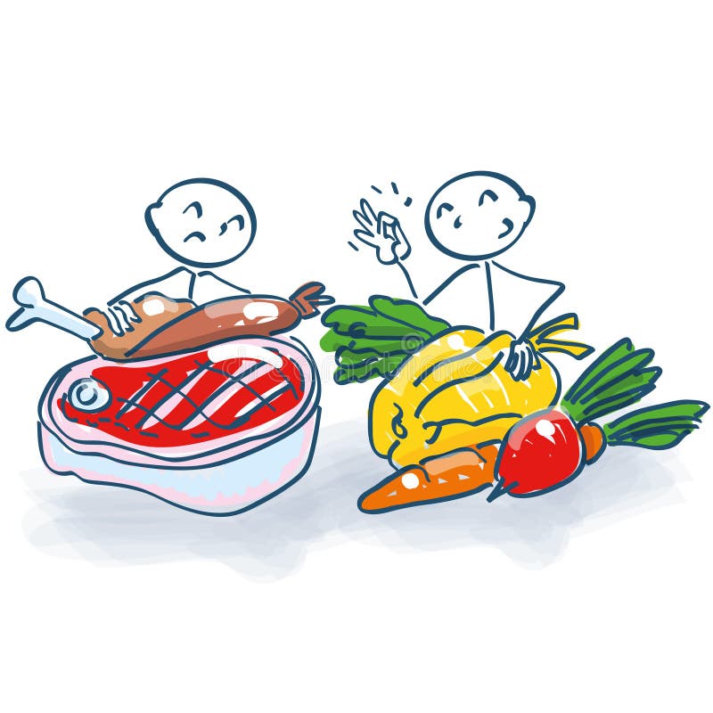 Sausage Meat Vegetables Stock Illustrations – 4,714 Sausage Meat ...