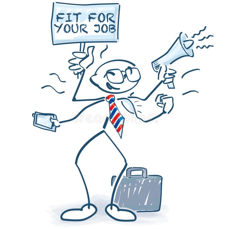 Stick Figure Job Stock Illustrations – 3,203 Stick Figure Job Stock ...