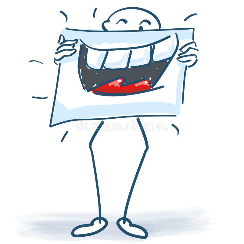 Laughing Stick Figure Stock Illustrations – 290 Laughing Stick Figure ...