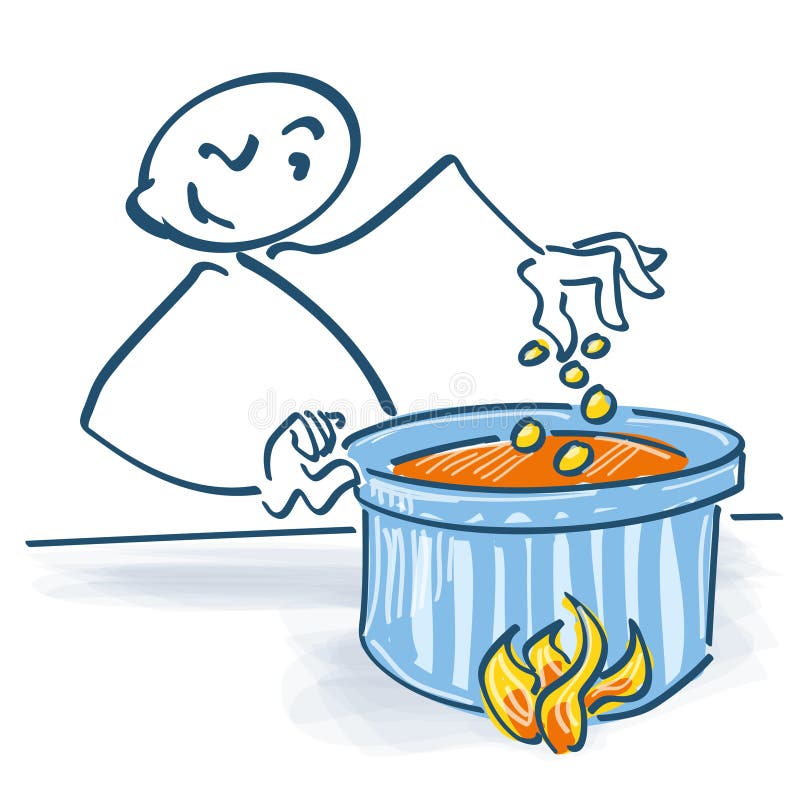 Stick Figure Cook Stock Illustrations – 323 Stick Figure Cook Stock ...
