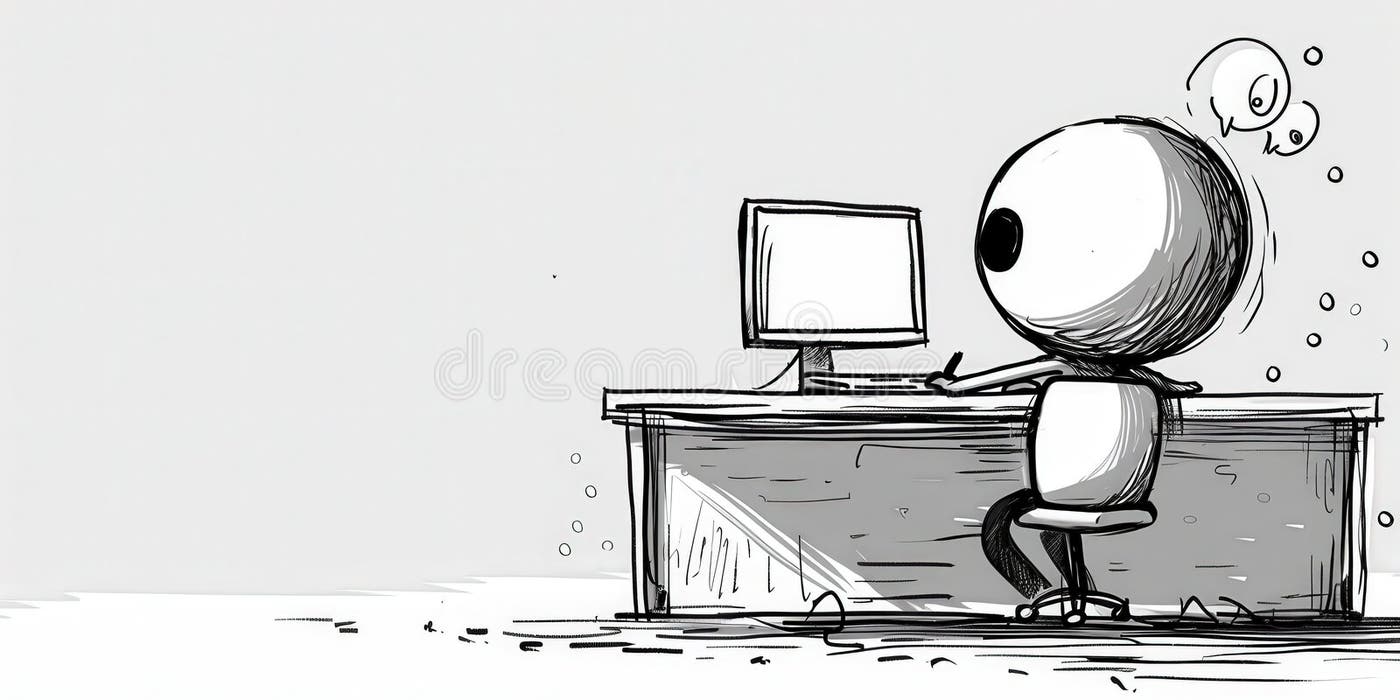 Stick Figure Focus Stock Illustrations – 241 Stick Figure Focus Stock ...