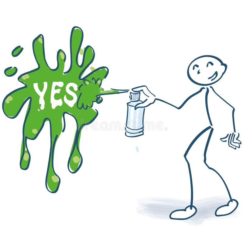 Yes Stickman Stock Illustrations – 101 Yes Stickman Stock Illustrations ...