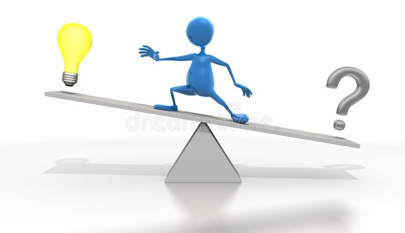 Stick Figure Balance Stock Illustrations – 734 Stick Figure Balance ...