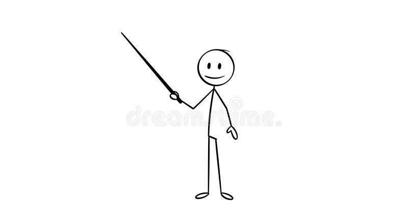 Stick Figure Teacher Classroom Stock Illustrations – 195 Stick Figure ...