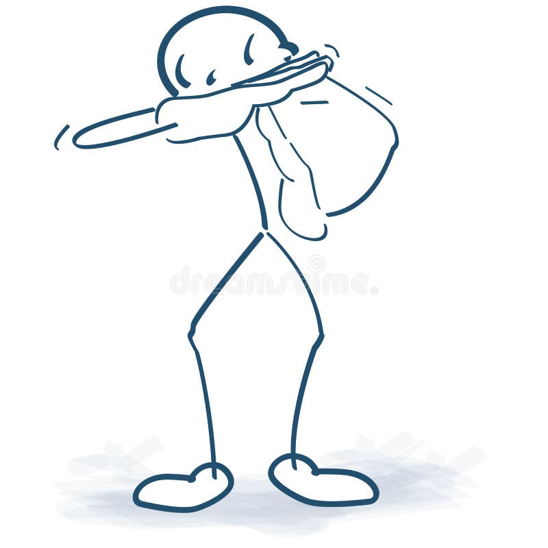 Stick Figure Work Time Stock Illustrations – 209 Stick Figure Work Time ...
