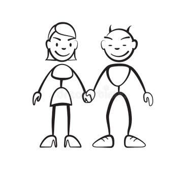 Helpful Stick Figure Stock Illustrations – 28 Helpful Stick Figure ...