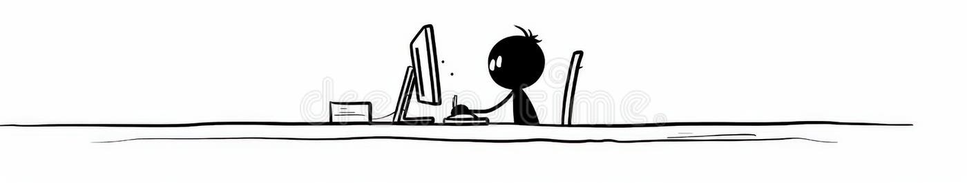Busy Stick Figure Stock Illustrations – 214 Busy Stick Figure Stock ...