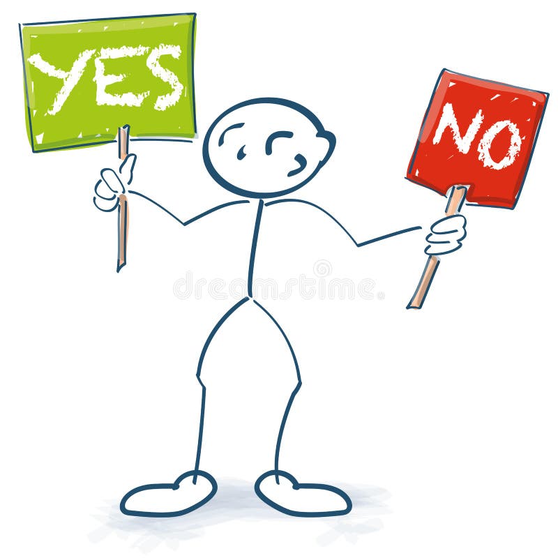 Ja Nein Stock Illustrationen, Vektoren, & Kliparts - 2,413 Stock ...